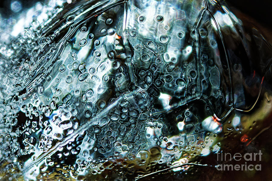 Frozen Water Drop Photograph by Science Photo Library - Fine Art America