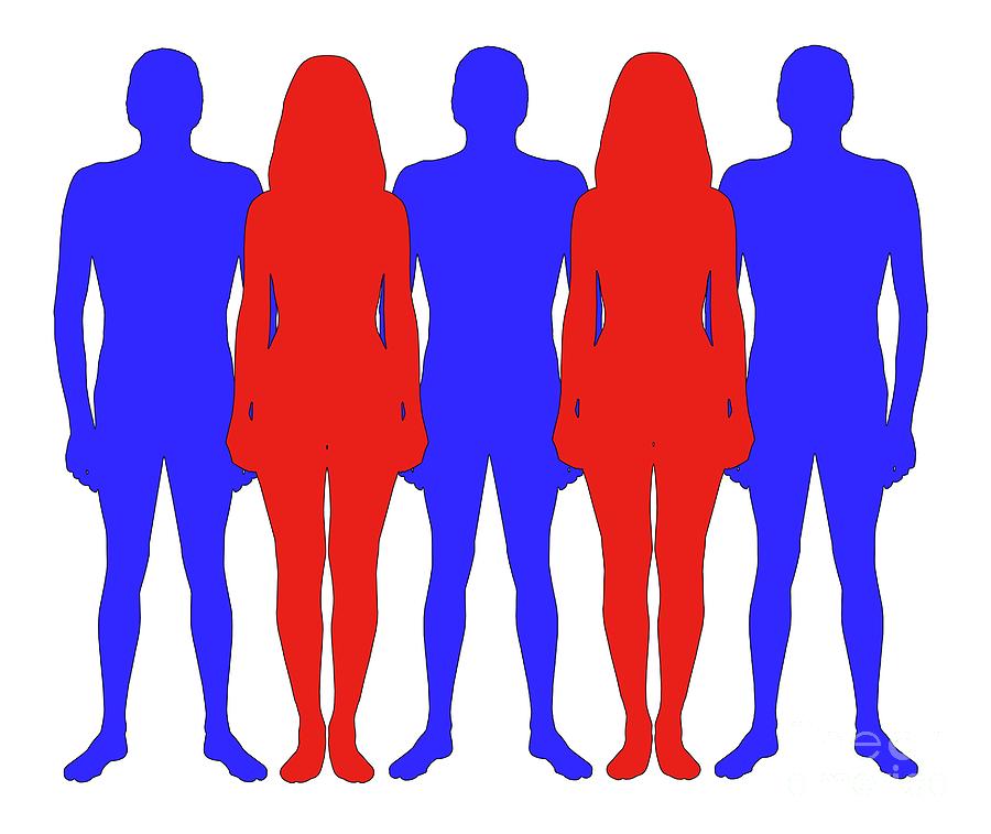 Gender Identity Photograph by Victor De Schwanberg/science Photo ...