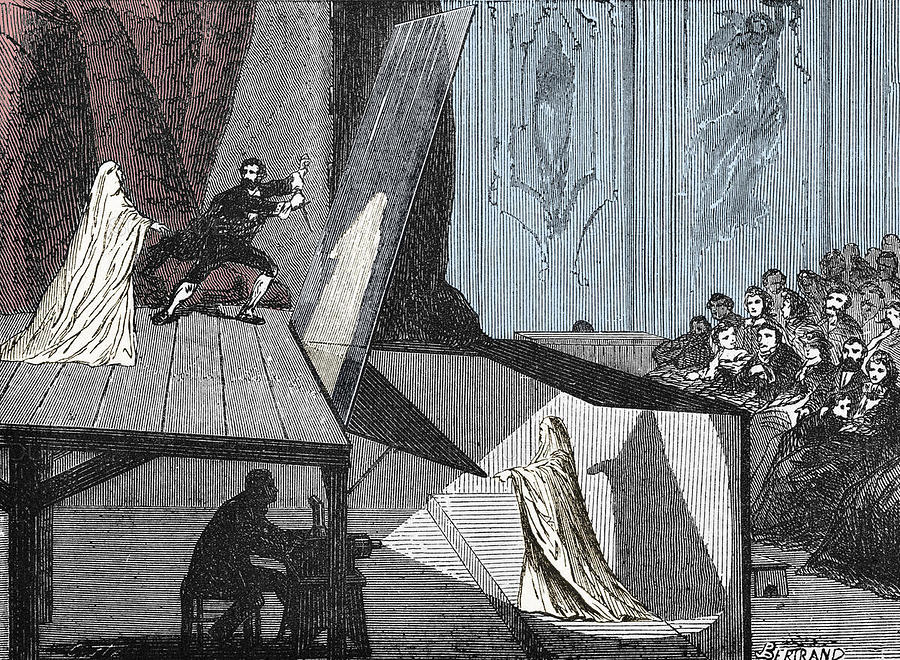 Ghost Illusion, Robert-houdin, 19th C Photograph by Science Source - Fine Art America