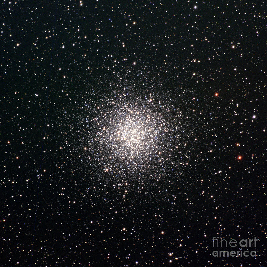 Globular Cluster M55 Photograph by Noao/aura/nsf/science Photo Library - Pixels