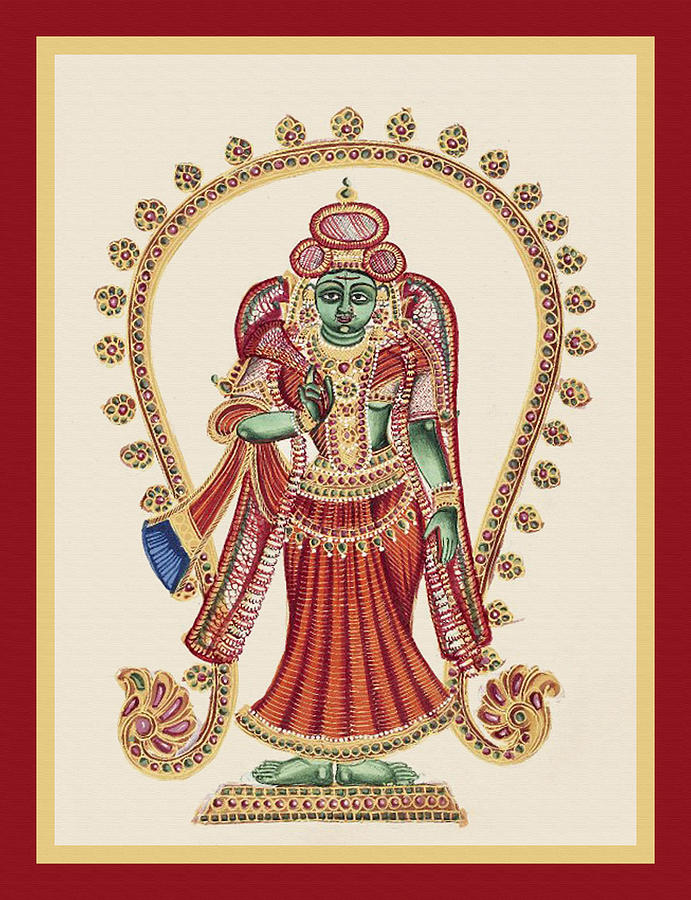 Goddess Minak?i Painting by Unknown - Pixels