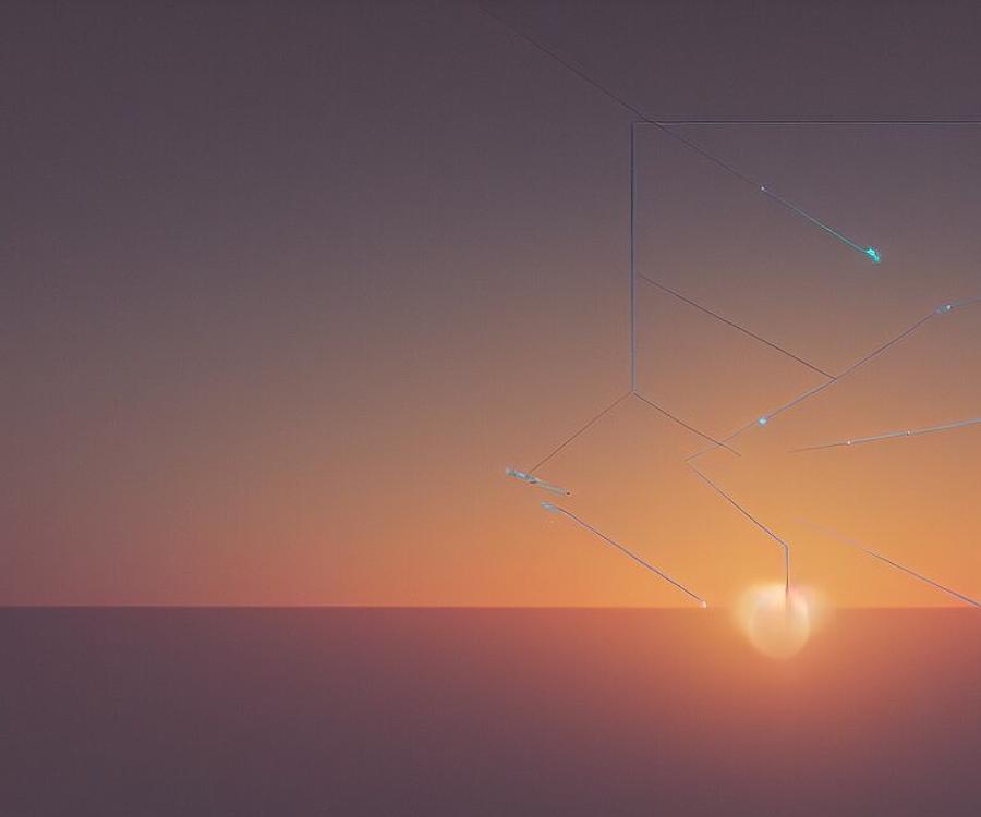 Gorgeous Sunrise Lighting Node Based Digital Art by Stable Diffusion ...