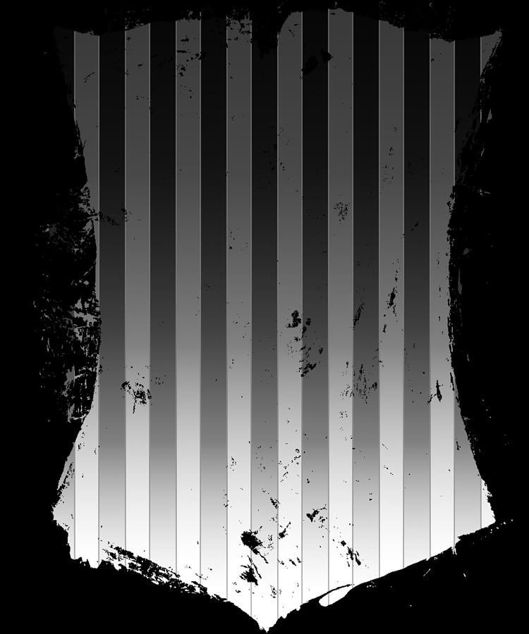 Gradient Stripes Pattern bw Digital Art by Gxp-Design | Fine Art America