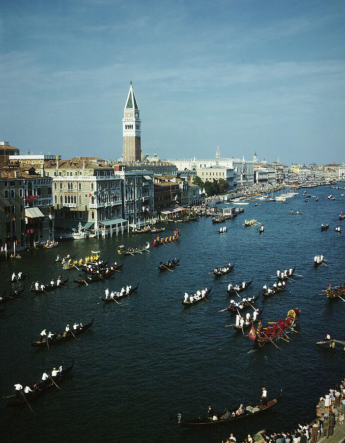 Grand Canal Photograph by Jack Birns - Fine Art America