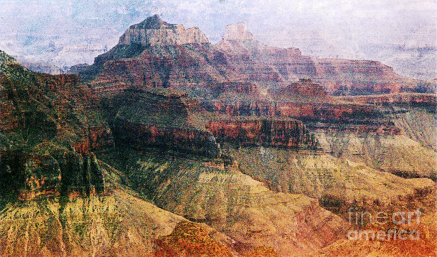 Grand Canyon Textures Photograph by Linda Parker - Pixels