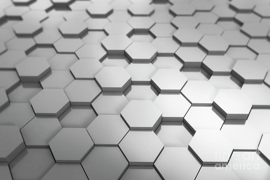Hexagonal Pattern Photograph by Jesper Klausen/science Photo Library ...