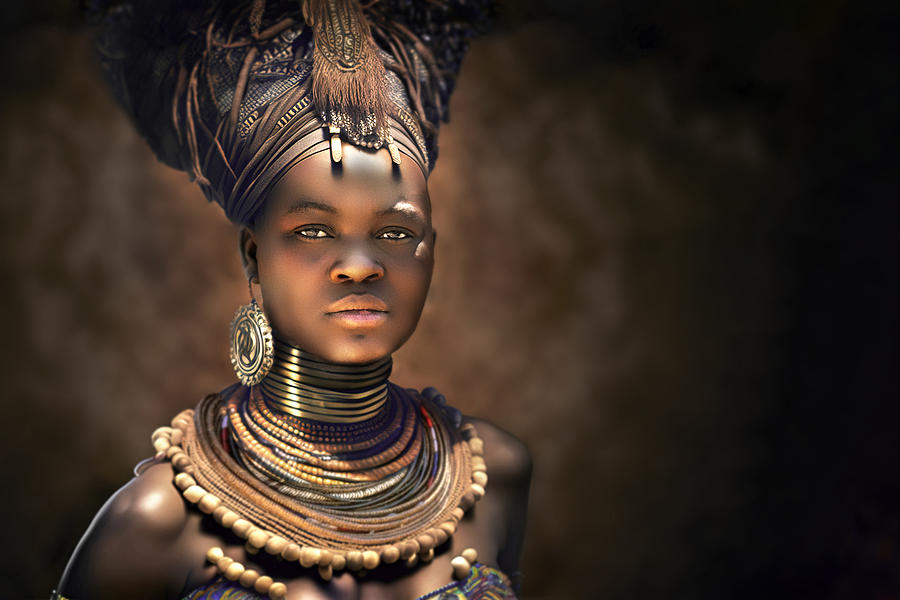 Himbaqueen Photograph by Marcel Egger - Pixels