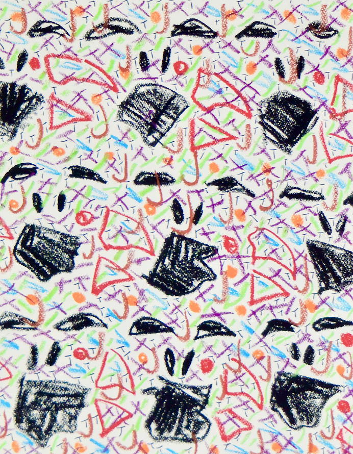 Howling Ape Pattern Painting by Troy Thomas - Fine Art America