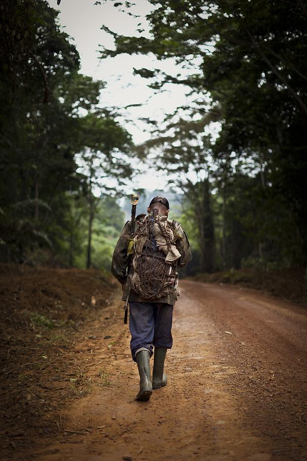 Hunting For Bushmeat In Cameroon by Brent Stirton