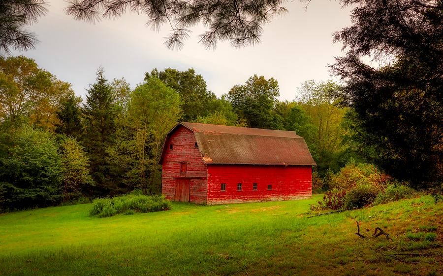 Idyllic Rural Scene In Connecticut Photograph by Mountain Dreams - Fine ...
