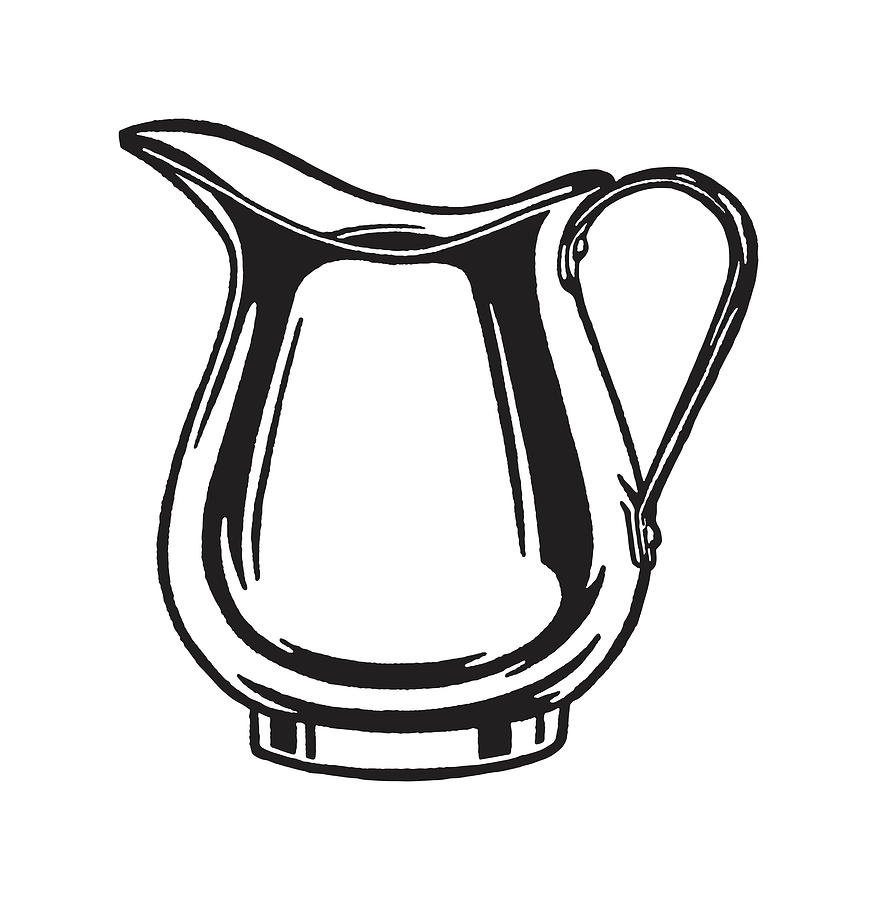 Illustration of jug Drawing by CSA Images - Fine Art America