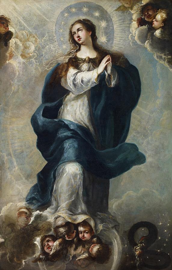 Immaculate Conception Painting by Anonymous - Fine Art America