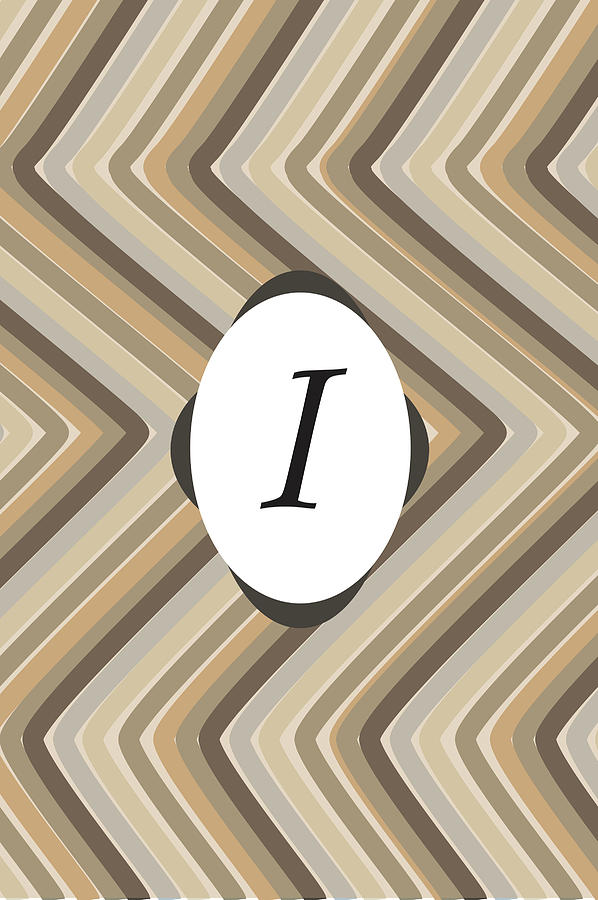 Initials Pattern I Mixed Media by Art Licensing Studio - Fine Art America