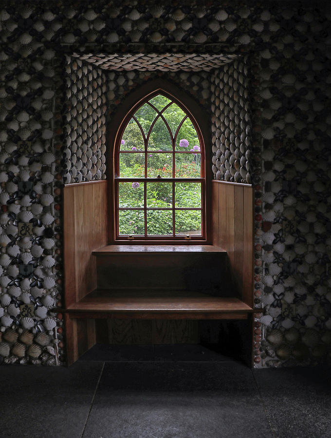 Inside the Shell House Photograph by Dave Mills - Fine Art America