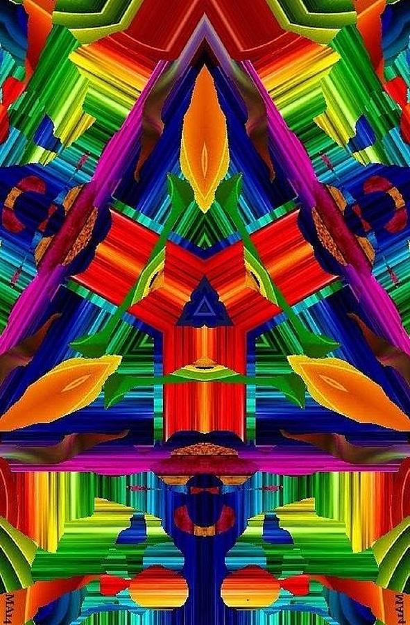 Intersection Digital Art by Michael Anthony - Fine Art America