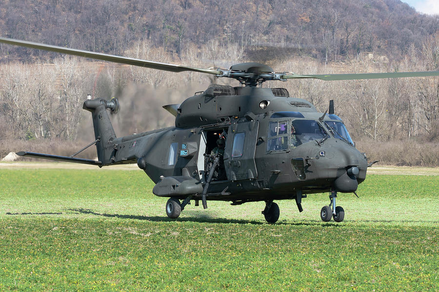 Italian Army Nh90 Helicopter Photograph by Simone Marcato - Pixels