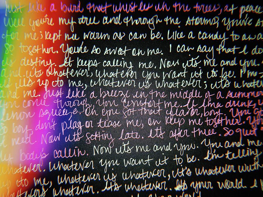 Its Whatever Photograph by Jacory Wright - Fine Art America