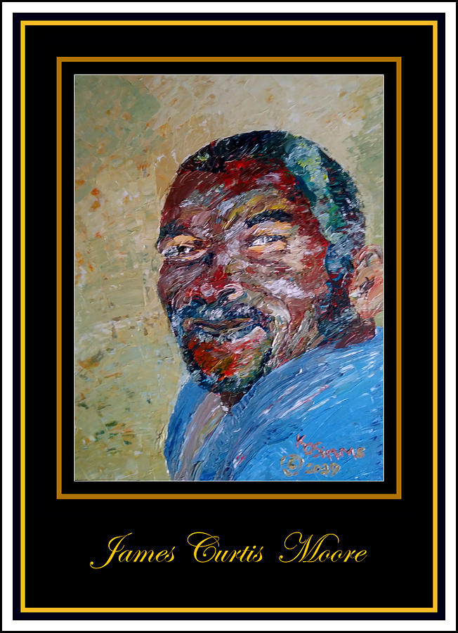 James Curtis Moore Painting by Keith OBrien Simms - Fine Art America