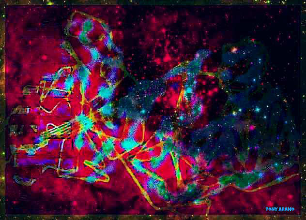 Jazz Constellation Digital Art By Tony Adamo Fine Art America