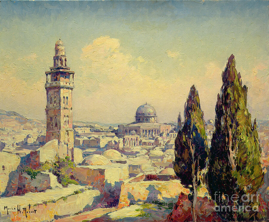 Jerusalem Painting by Hubert Robert - Fine Art America