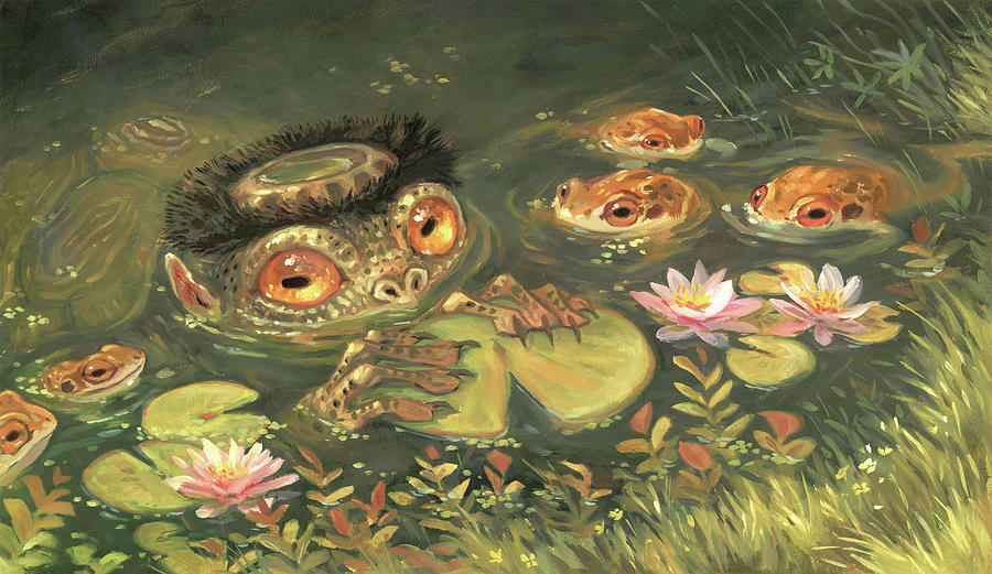 Kappa Painting by Jaimie Whitbread