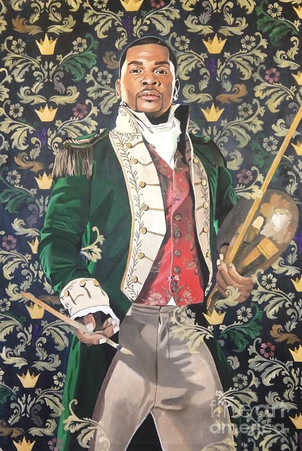 Kehinde Wiley Painting by Nichelle Murray - Fine Art America