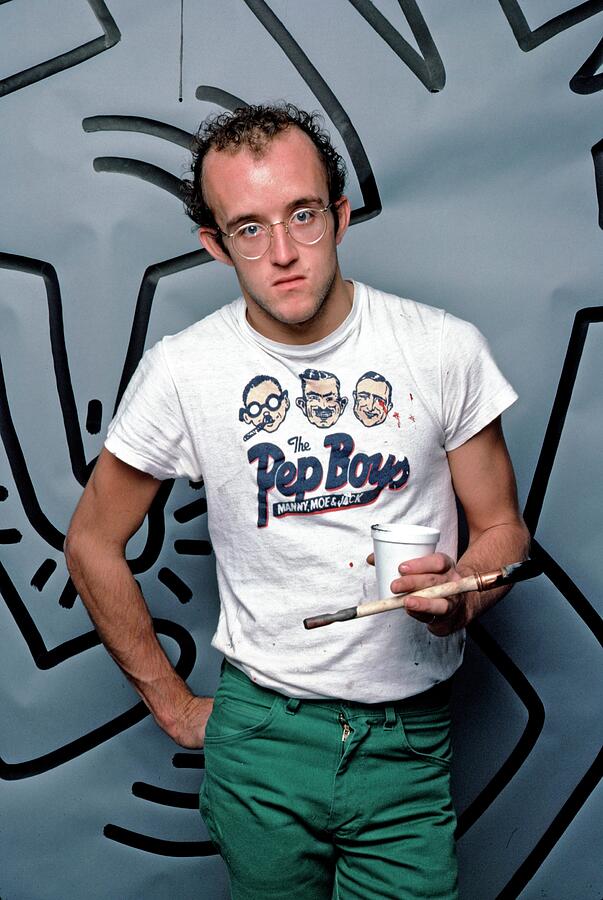 Keith Haring by Jack Mitchell