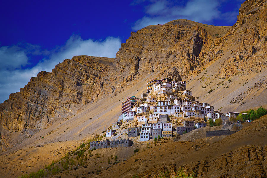 Key Monastery Photograph by Rahul Wedpathak - Fine Art America