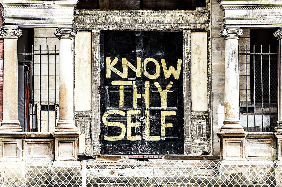 Know thy SElf Photograph by Eric Blackwell - Pixels