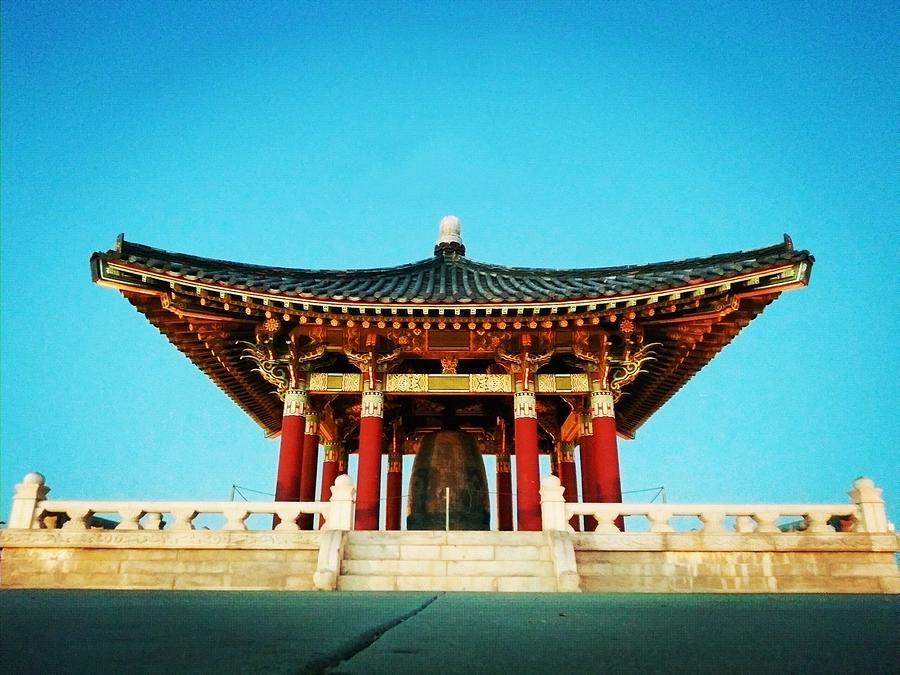 Korean Friendship Bell by Richard Cuevas Photograph by The Online Store ...