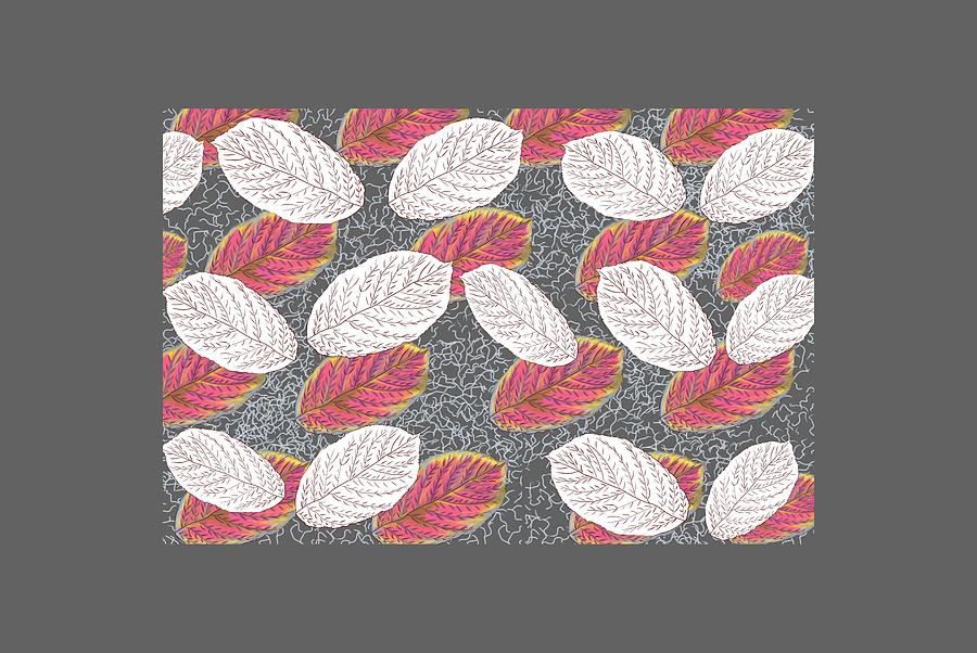 Leaf Pattern Painting by Marshal James - Fine Art America