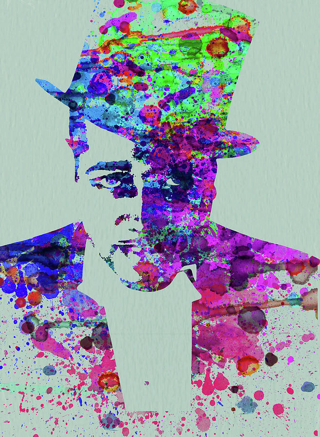 Legendary Duke Ellington Watercolor Mixed Media by Naxart Studio - Fine ...