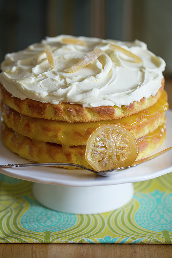 Lemon Cake Photograph by Eising Studio - Fine Art America