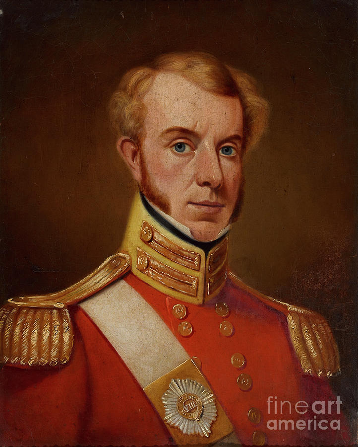 Lieutenant Painting by William Melville - Fine Art America