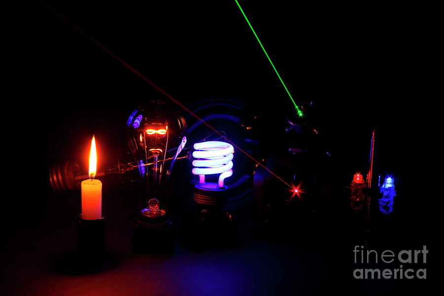Light Sources by Science Photo Library
