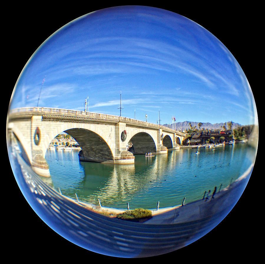 London Bridge Bubble Photograph by Fred Hahn - Fine Art America