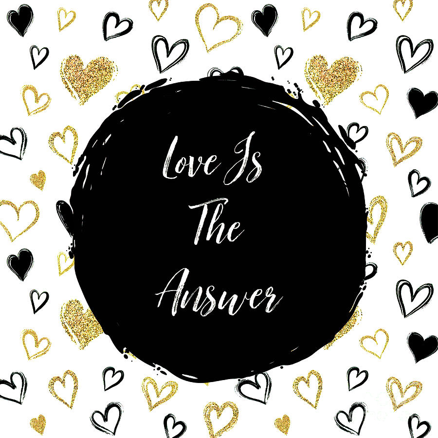 Love Is The Answer Mixed Media by Tina LeCour - Fine Art America Love Is The Answer Mixed Media by Tina LeCour - Fine Art America