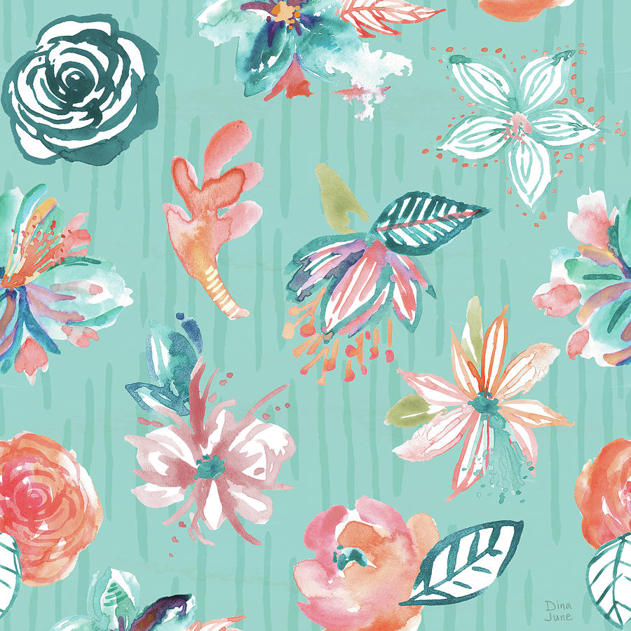 Macrame Meander Pattern Ib Painting by Dina June - Pixels