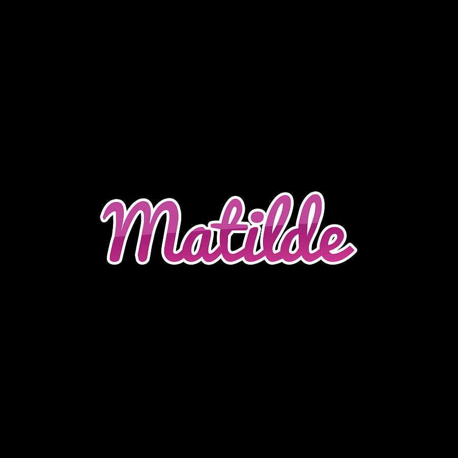 Matilde #Matilde Digital Art by TintoDesigns - Fine Art America
