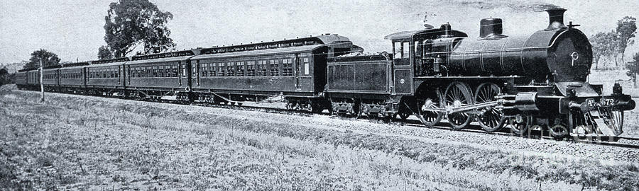 Melbourne-sydney Express, C.1900, From `under The Southern Cross ...