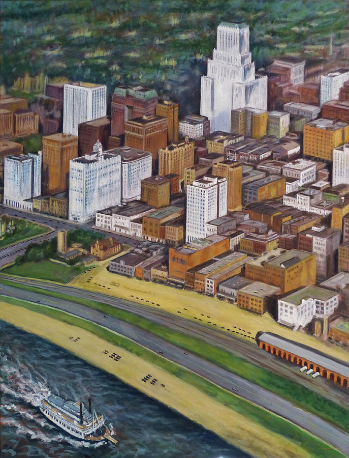 Memphis circa 1962-when Sterrick Ruled Painting by Keith Killebrew ...