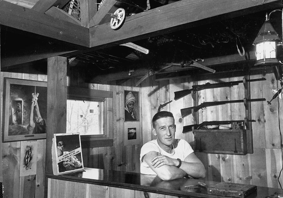 Mickey Spillane Digital Art by Peter Stackpole - Fine Art America