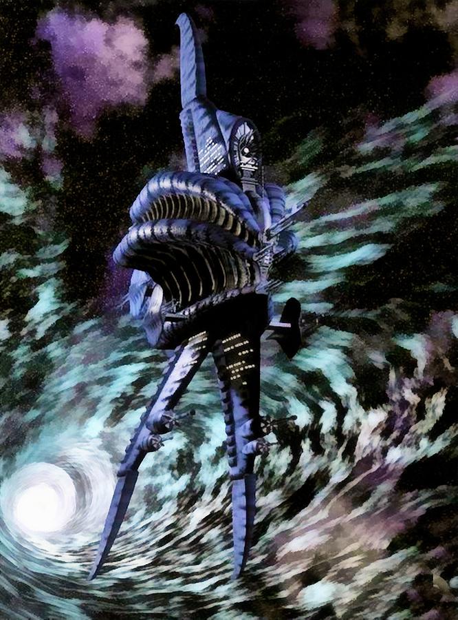 Minbari Cruiser Digital Art by Mario Carini | Fine Art America