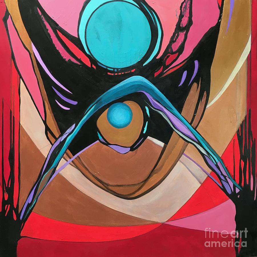 Modim...prayer Of Thanks Painting by Marlene Burns