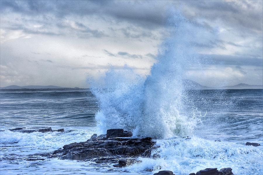 Mooloolaba waves Photograph by Stephen Lindquist - Pixels