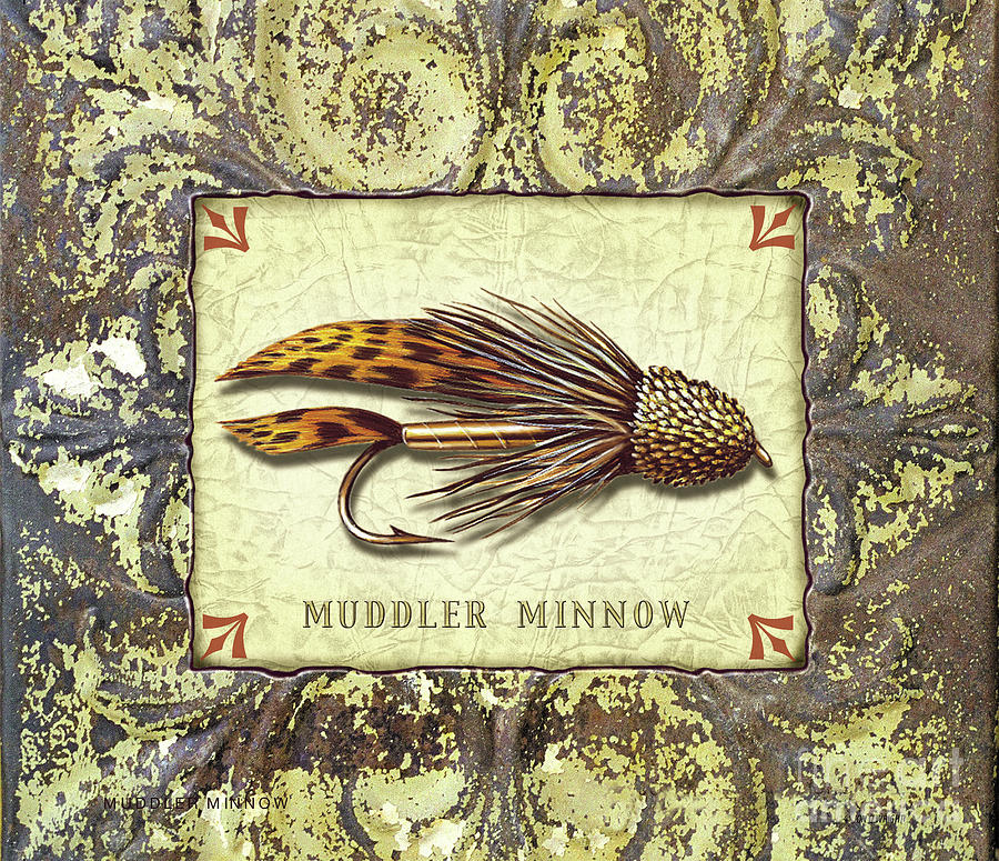 Muddler Minnow Painting by Dillon Wright | Fine Art America