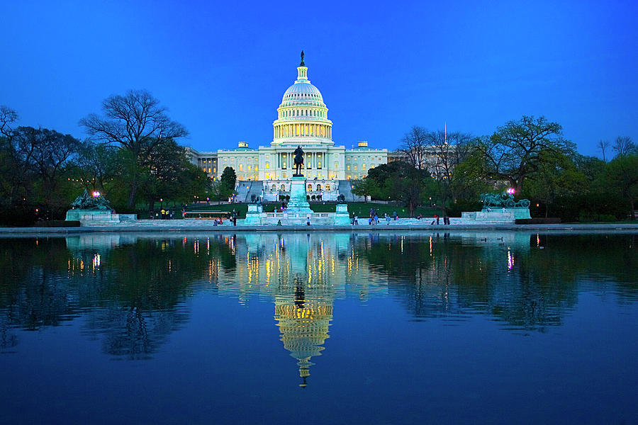 Nations Capital, Washington Dc Digital Art by Claudia Uripos | Fine Art ...