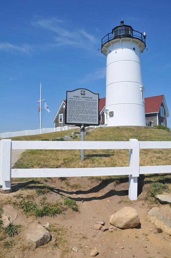 Nobska Lighthouse Photograph by John Stone - Fine Art America