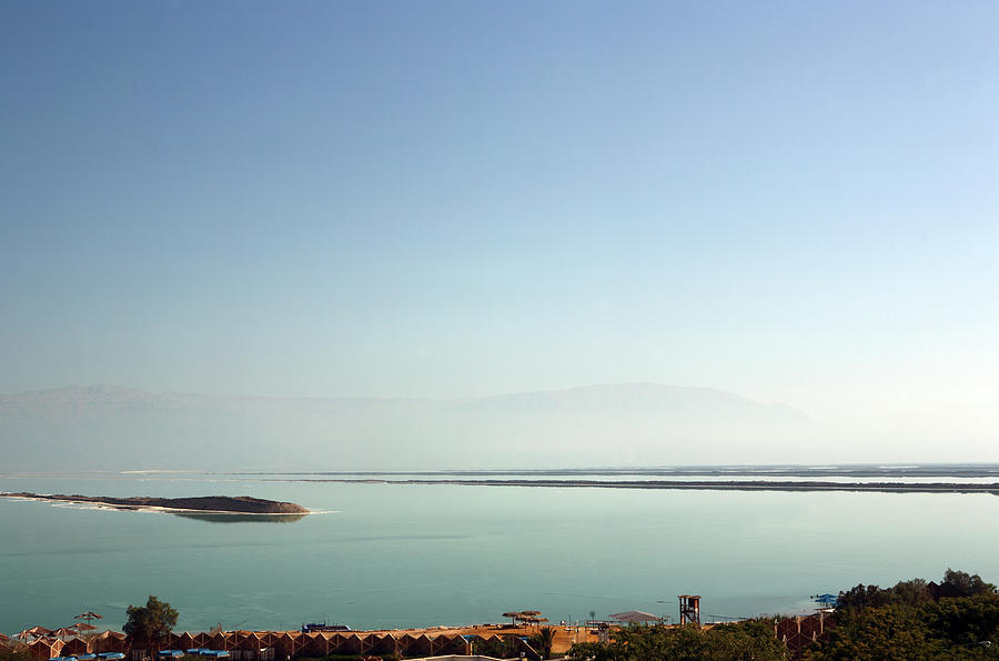 Ocean View, The Dead Sea, Ein Bokek, Israel Photograph by Elan Fleisher | Fine Art America