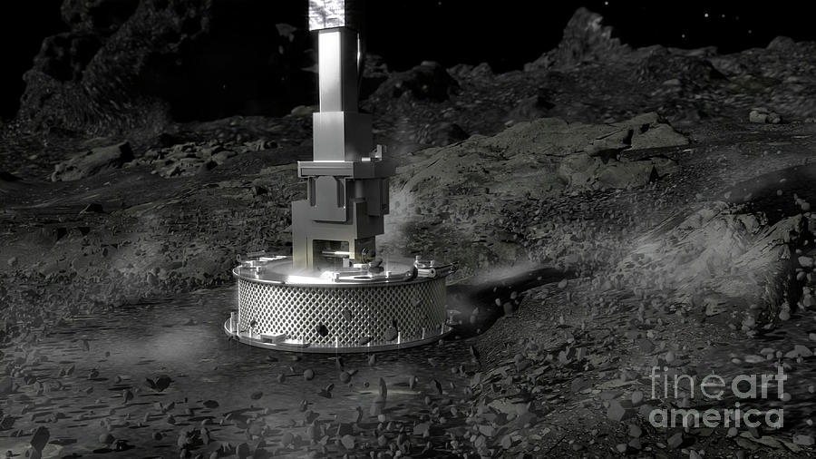 Osiris-rex Collecting Sample Photograph by Nasa/gsfc/science Photo ...